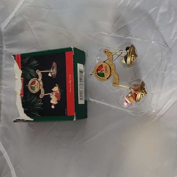 Hallmark | Holiday | 992 Fun On A Big Scale Hallmark Retired Ornament ...